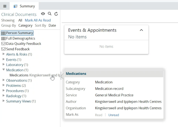 DCCR - Medication Information