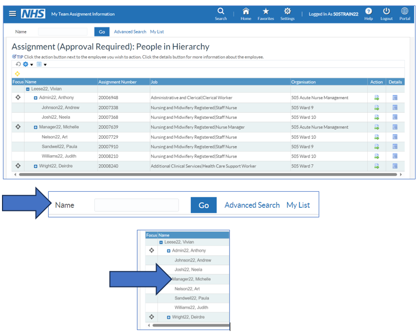 Manager Self Service -Assignment Changes
